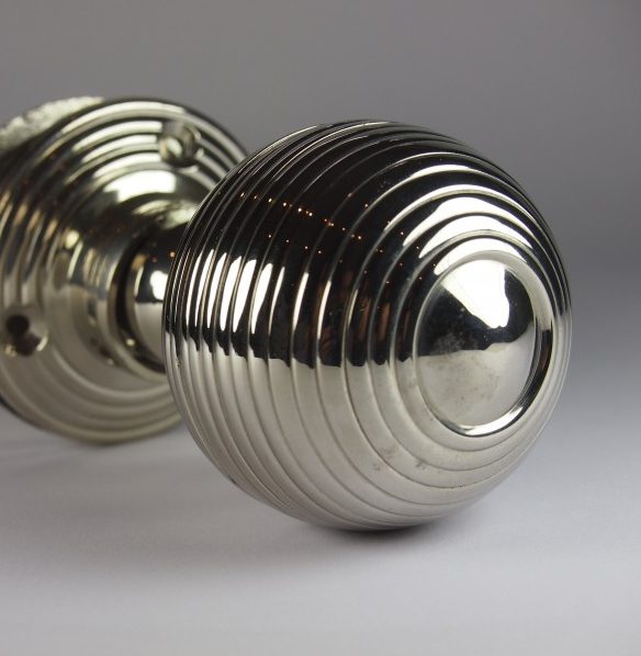 Beehive Door Knobs in Nickel – Burgess Reclamation