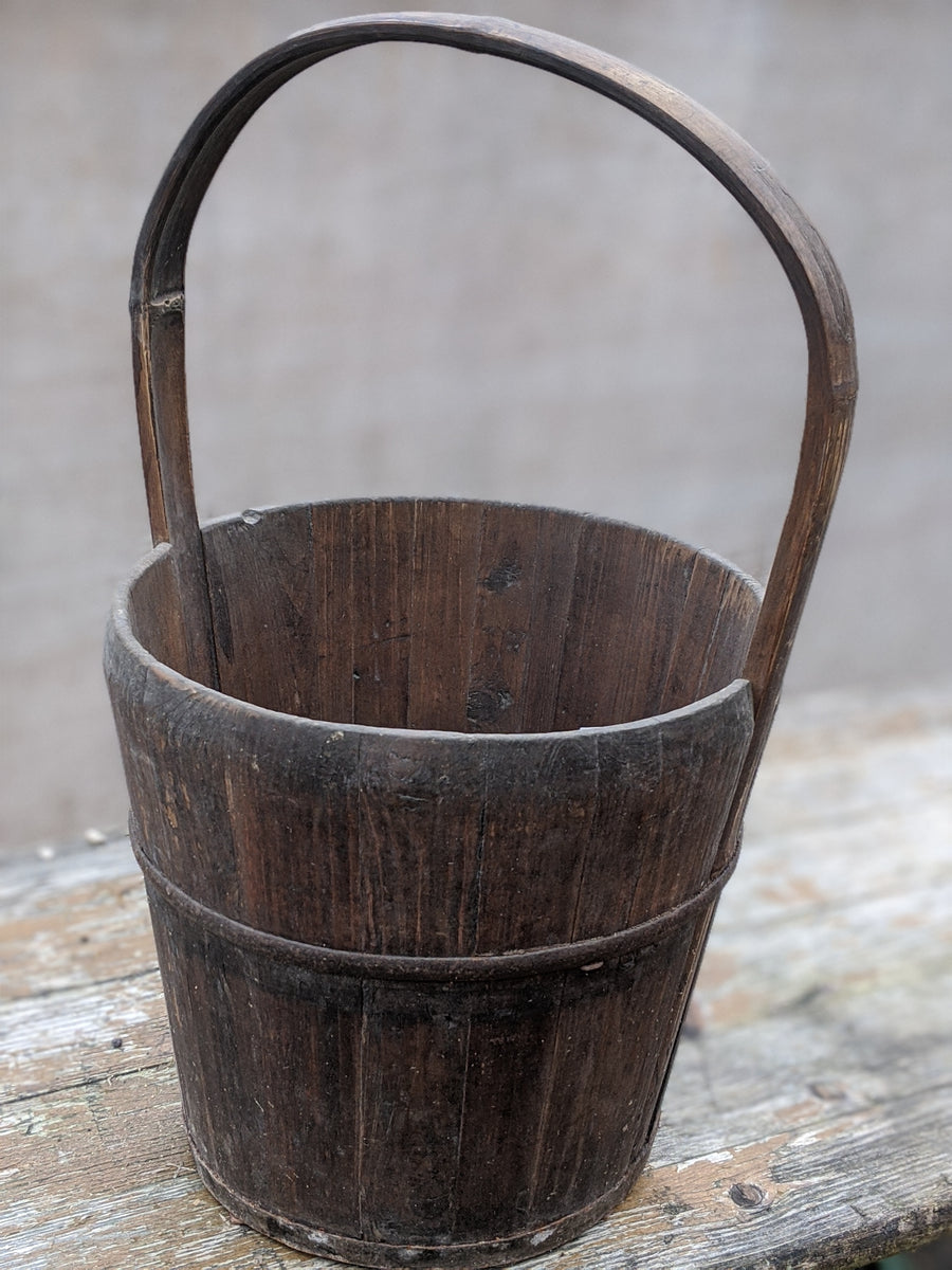 Reclaimed Wooden Barrel Bucket – Burgess Reclamation